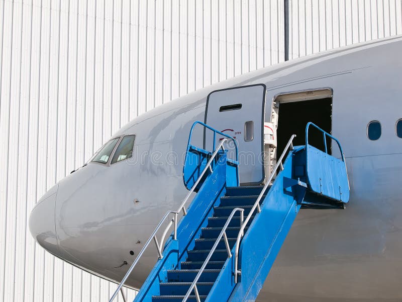 Big passenger airplane stock image. Image of airlines - 22152837