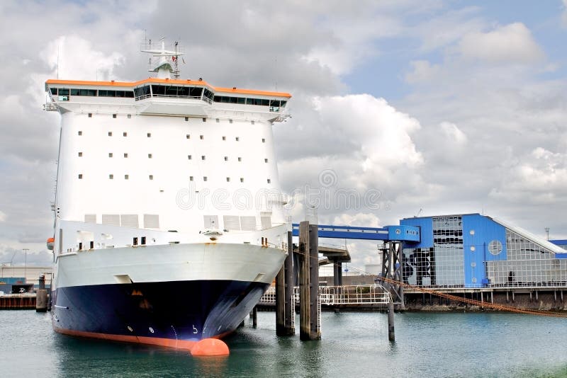 Big passengers ferry boat stock photo. Image of england - 19940574