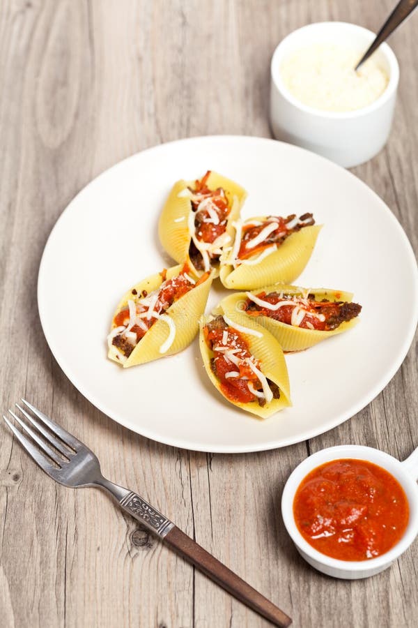 Big pasta shells stock photo. Image of jumbo, food, healthy - 36338088