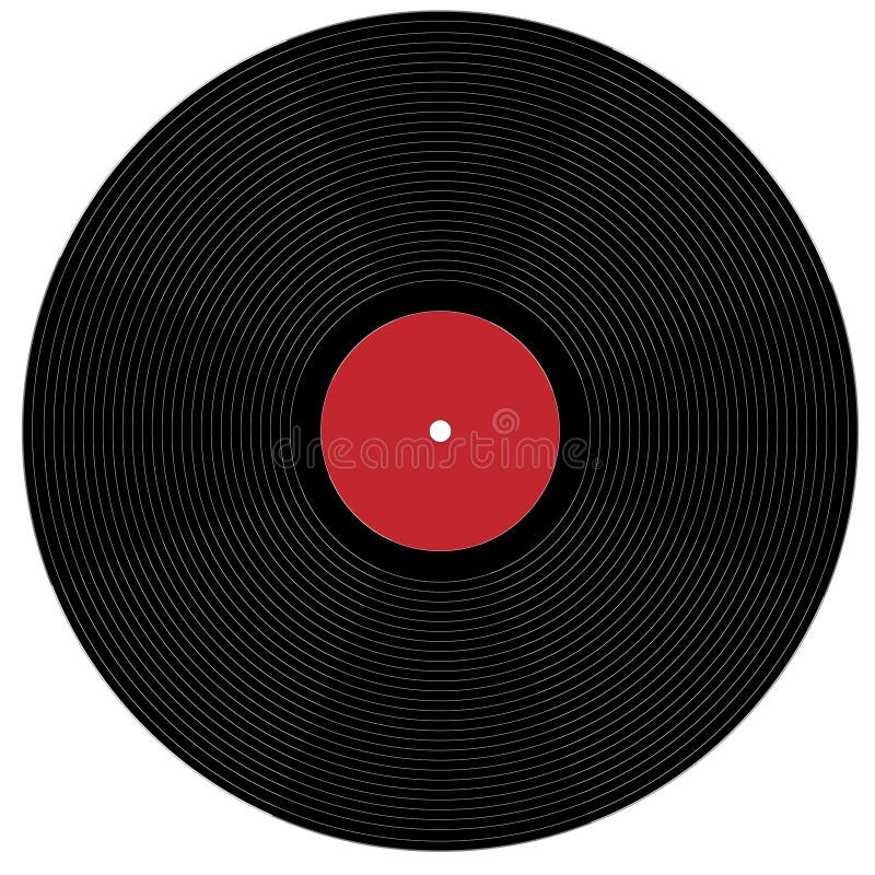 Phonograph Records, Seamless Texture Stock Illustration - Illustration ...