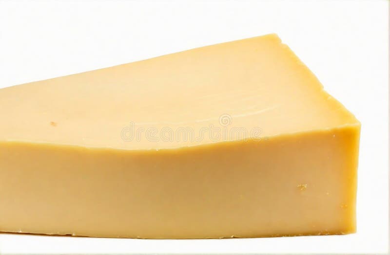 Big Piece of Fresh Fat, Cut Out on White Background Stock Illustration ...