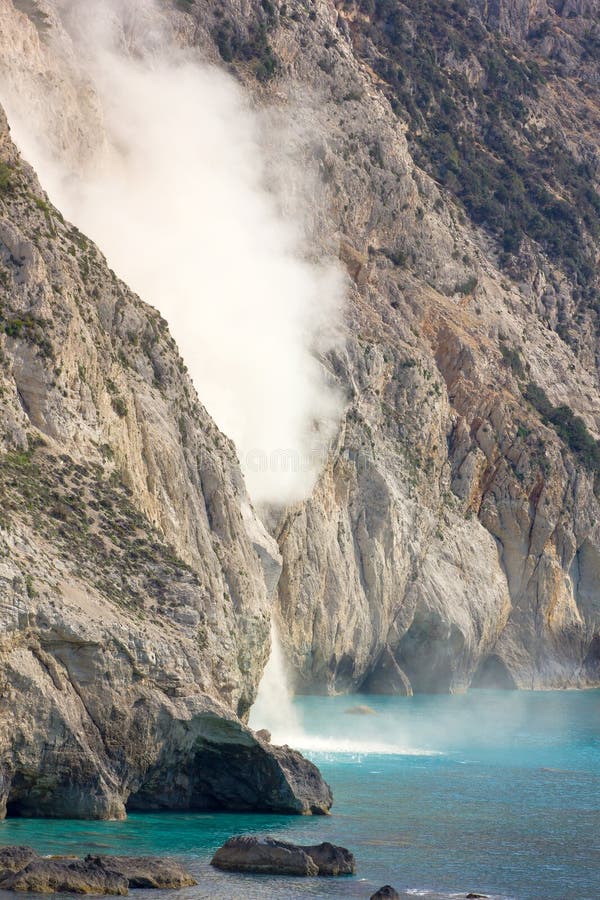 Rocks falling on road stock image. Image of europe, nature - 16480361