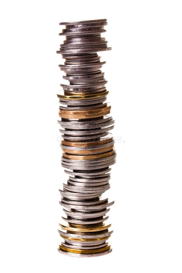 Big pile of little coins stock image. Image of cash, financial - 31276999