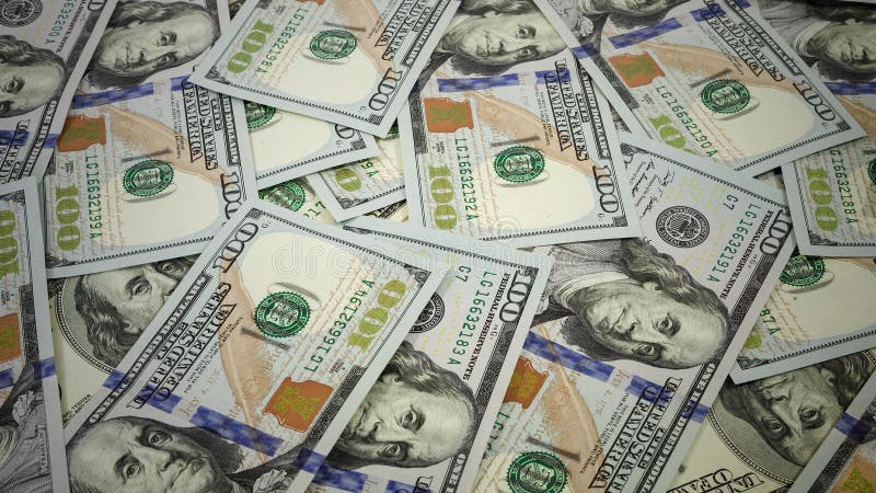 A Big Pile of the Money. Dollars Usa Stock Illustration - Illustration ...