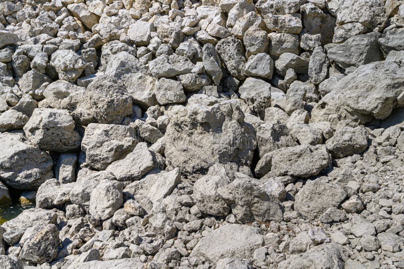 Big Pile of Rocks and Boulders in a Heap Stock Photo - Image of gravel ...