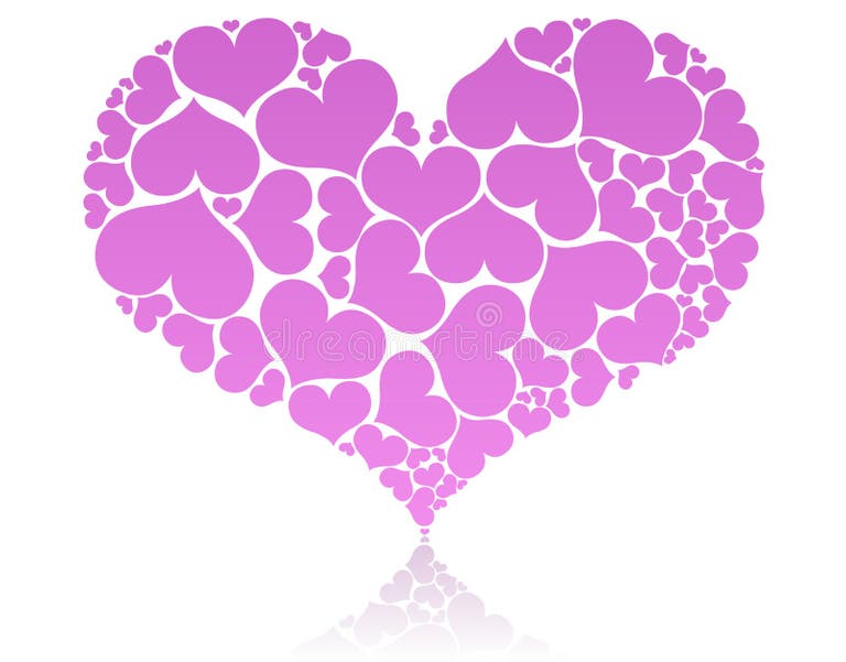 Big Pink Heart Shape Stock Illustrations – 3,938 Big Pink Heart Shape ...