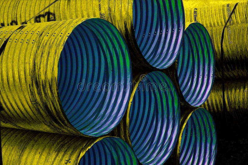 Big pipes stock image. Image of green, curves, pipe, pileofpipes - 43868801