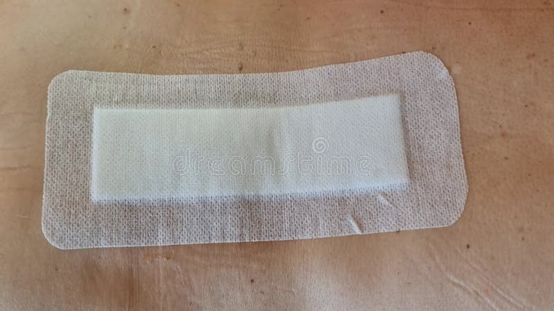 Big Plaster on Men`s Back after Spine Operation Herniated Discs Stock ...