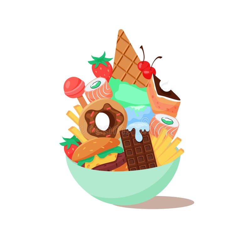 Yummy Food Food Stock Illustrations – 83,013 Yummy Food Food Stock ...