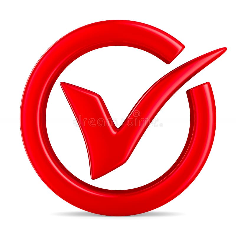 Big Positive Symbol on White Background Stock Illustration ...