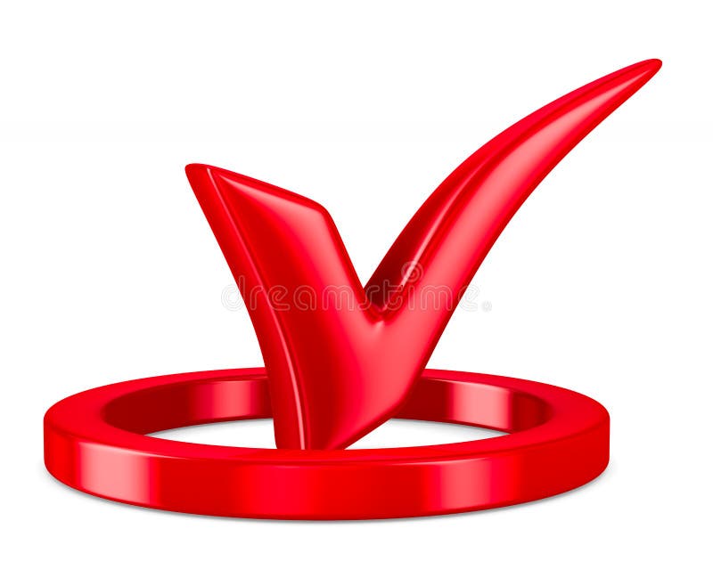 Big Positive Symbol on White Background Stock Illustration ...