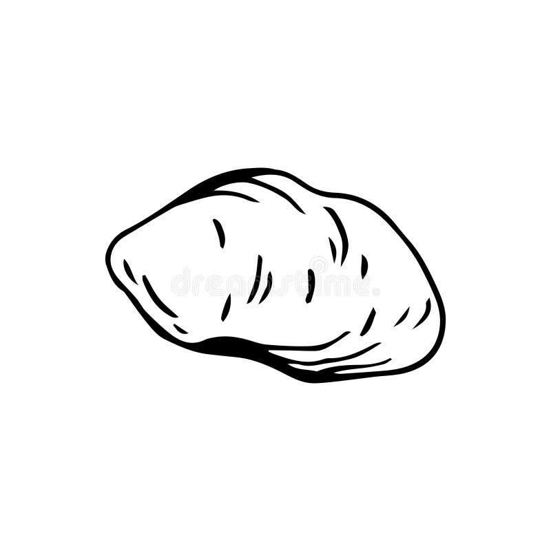 Potato Black White Stock Illustrations – 5,229 Potato Black White Stock ...