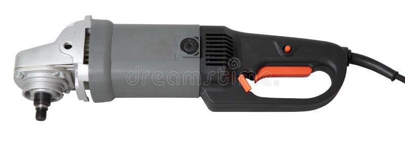 Big Powerful Angle Grinder without Abrasive Disk Stock Image - Image of ...