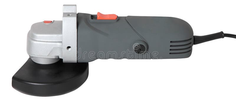 Big Powerful Angle Grinder without Abrasive Disk Stock Image - Image of ...