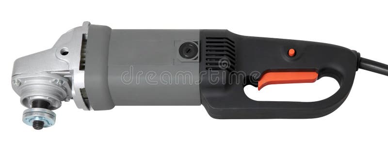 Big Powerful Angle Grinder without Abrasive Disk Stock Image - Image of ...