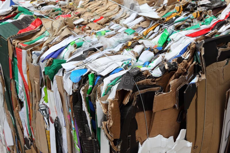 Big Pressed Boxes Made of Paperboard Stock Image - Image of cardboard ...