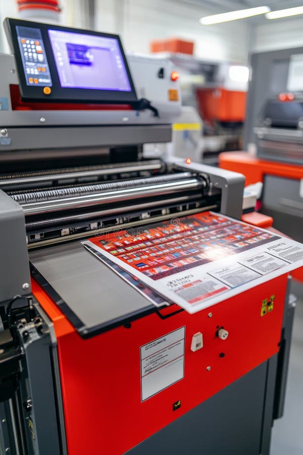 A Big Printer with a Vibrant Design, Perfect for Printing and Design ...