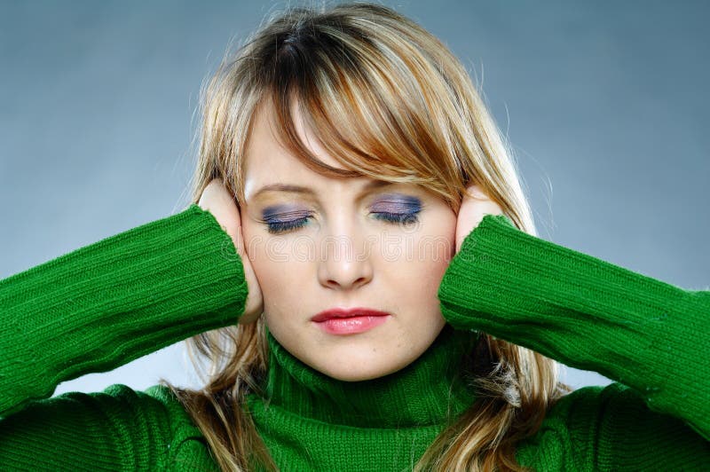 Big problem stock photo. Image of headache, problem, portrait - 2709132