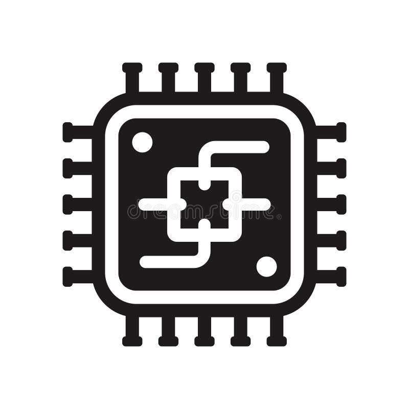 Big Processor Icon. Trendy Big Processor Logo Concept on White B Stock ...