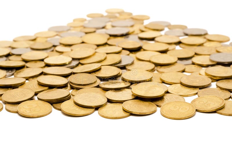 Big quantity of coins stock photo. Image of business - 38995042