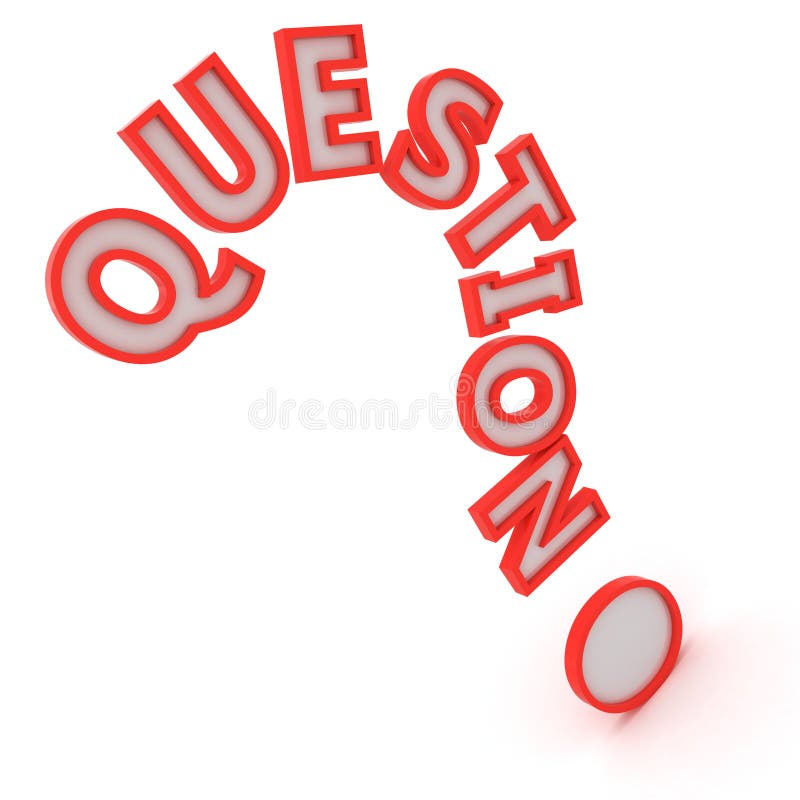 Big question mark stock illustration. Illustration of confusion - 19393289