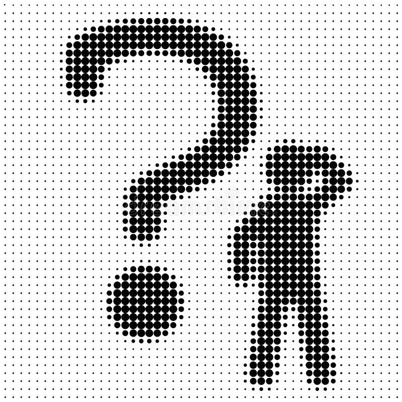 Big question mark stock illustration. Illustration of icon - 24260047