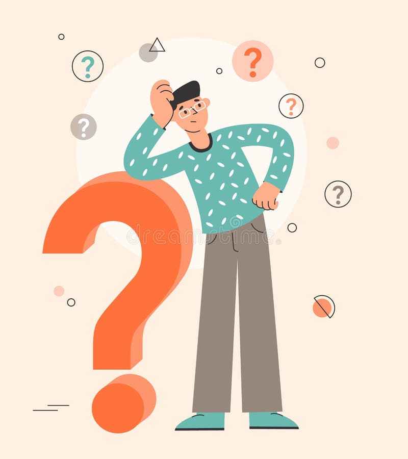 Big Question Mark Stock Illustrations – 2,651 Big Question Mark Stock ...