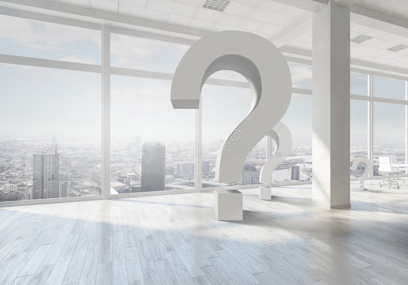 Big Question Mark Sign . Mixed Media Stock Photo - Image of question ...