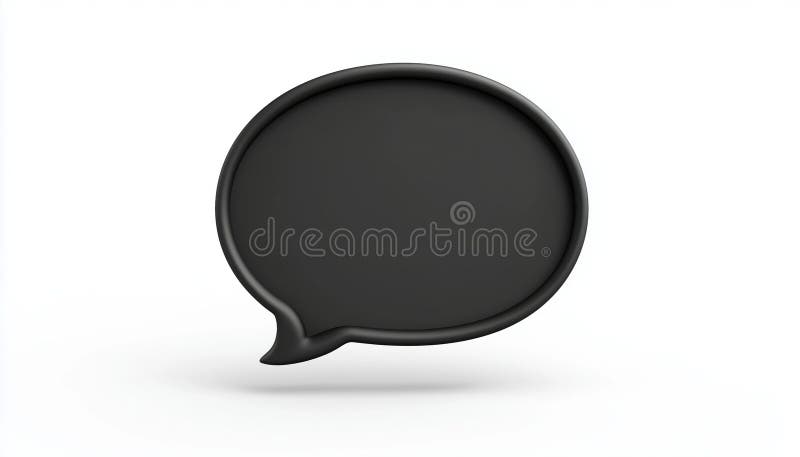 Big Quote Box Frame with Speech Bubble Stock Image - Image of talk ...