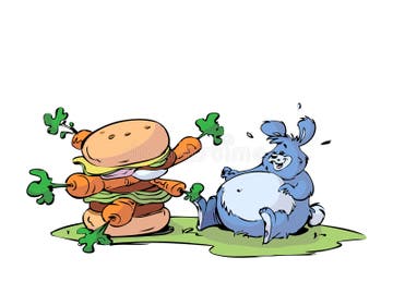 Rabbit Eating Stock Illustrations – 6,177 Rabbit Eating Stock ...