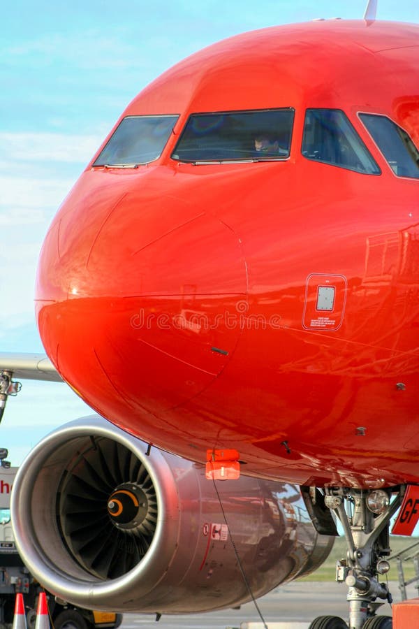 Take off aeroplane stock image. Image of commercial, airway - 65831317