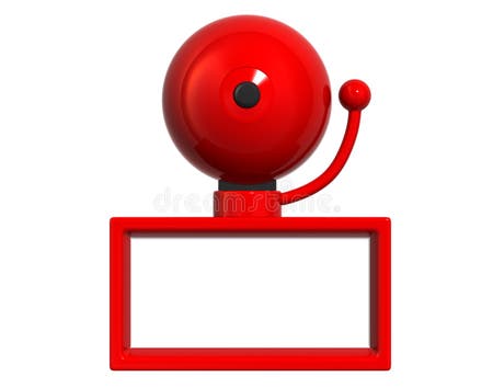 Big Red Bell stock illustration. Illustration of idea - 2481554