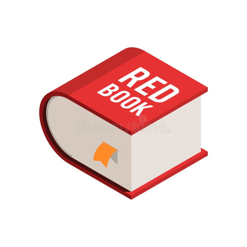 Big Red Book Isometric Icon Stock Illustrations – 10 Big Red Book ...