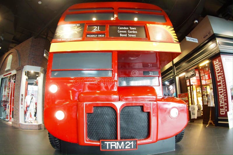 Big red bus editorial photo. Image of thailand, redbus - 53292141