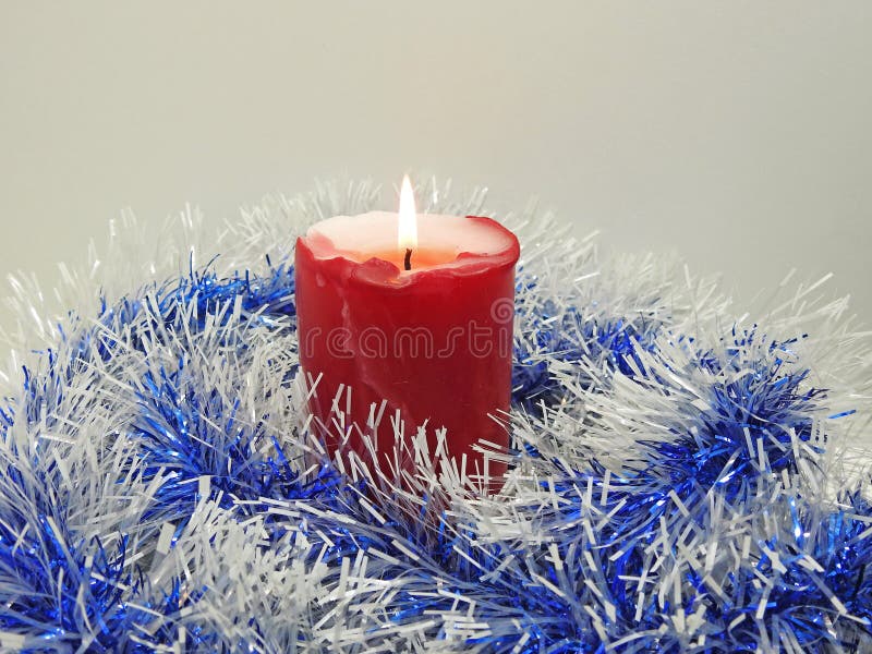 Big red candle stock photo. Image of interior, december - 78277314