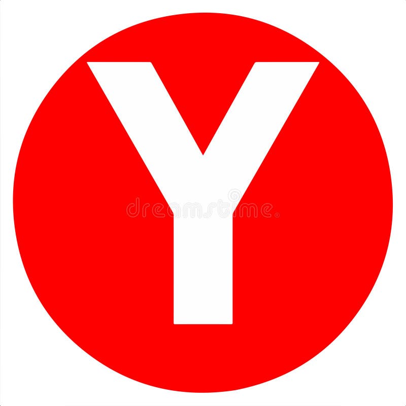 Big Red Dot Letters and Numbers Stock Illustration - Illustration of ...