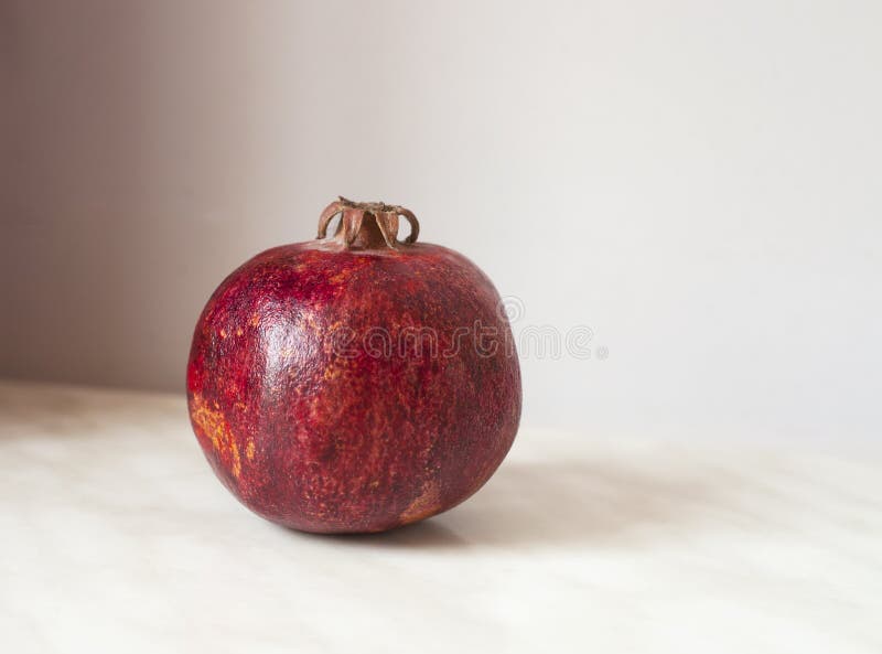 Big red garnet on table stock photo. Image of healthy - 109935332