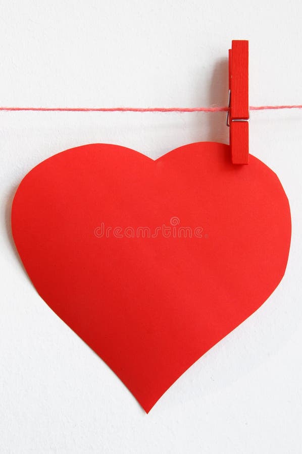 Big red heart on line stock image. Image of color, heart - 28705987