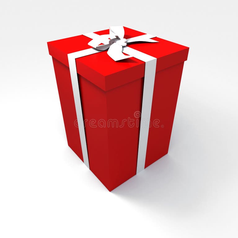 Big Red Present Box Stock Illustrations – 4,782 Big Red Present Box ...