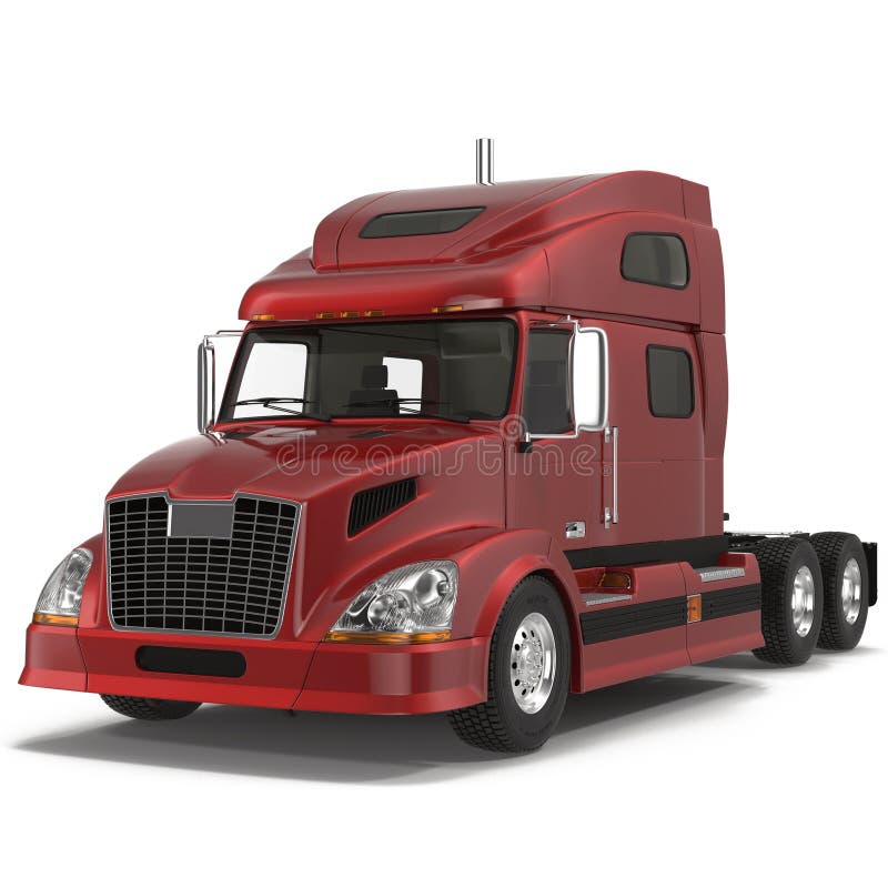 Red Semi Truck Stock Illustrations – 2,750 Red Semi Truck Stock ...