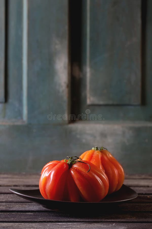 Big red tomatoes RAF stock photo. Image of nature, vibrant - 56727866