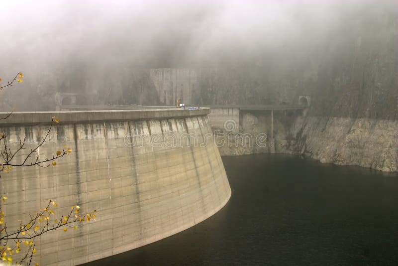 Big river dam stock image. Image of trees, landscape, leafs - 1507187