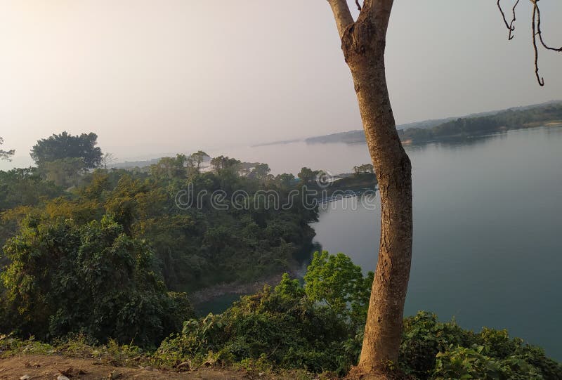 Big River Lake stock image. Image of sunlight, green - 202924101