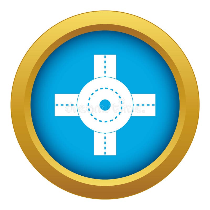 Road Junction Icons Set, Cartoon Style Stock Vector - Illustration of ...