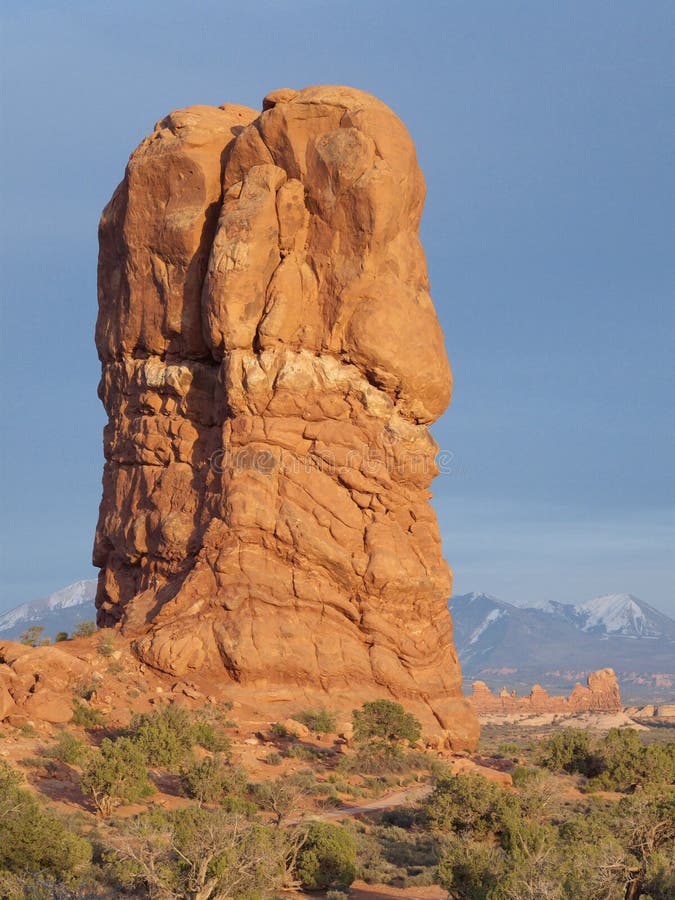 Big Rock stock image. Image of rock, brush, arid, park - 10217615