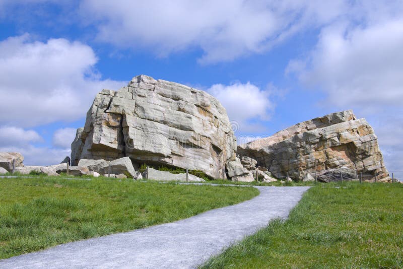 Big Rock stock photo. Image of glacial, alberta, blue - 15177198