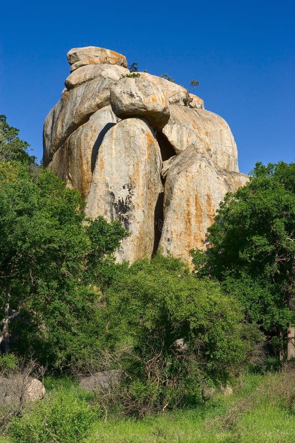 Big rock stock image. Image of standing, flora, enormous - 2433291