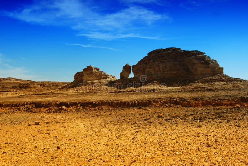 Big rock in the desert stock photo. Image of desert, landscape - 9430528