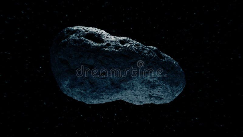 Meteor Rock Flying through Space Stock Video - Video of dinosaurs ...