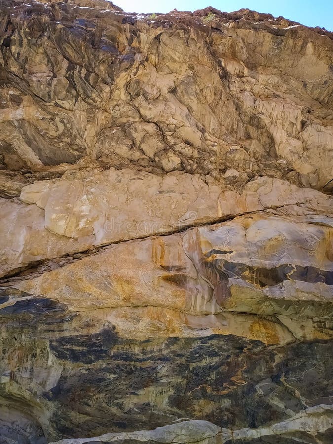 Big Rock in the Mountain with Sky Stock Image - Image of scene, beach ...